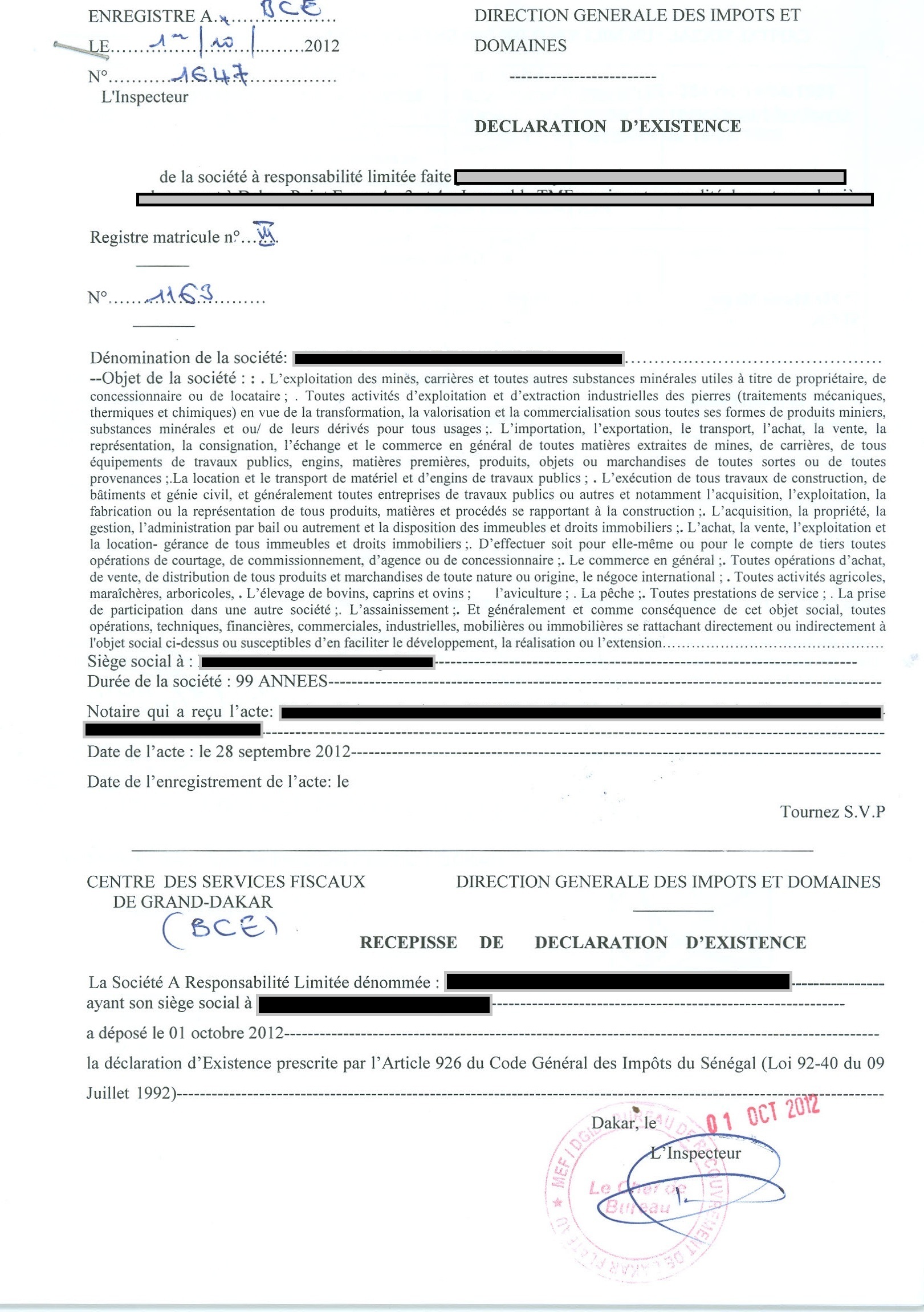 eRegulations Sénégal